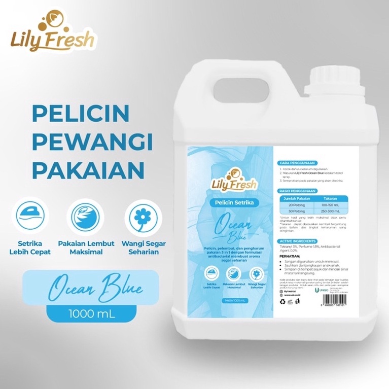 Jual New Deal NEW PRODUCT LILY FRESH Pewangi Setrika Pakaian Pelicin ...
