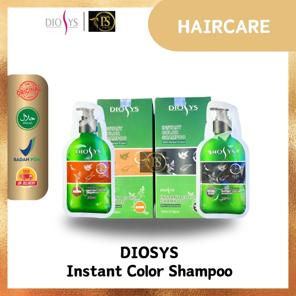 Jual Diosys Instant Color Shampoo | Netto 20 mL | Shopee Indonesia
