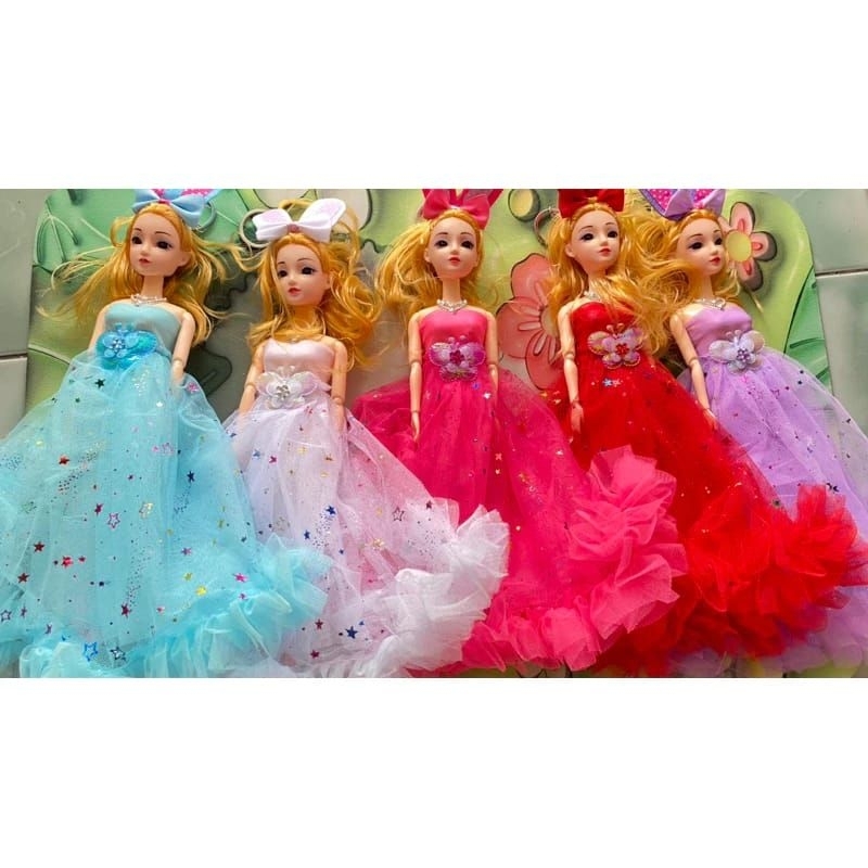 Jual Mainan Anak Perempuan Boneka Barbie Princess/gantungan kunci ...