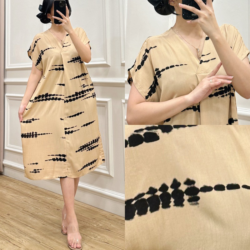 Jual Amariel Ava Dress Daster Nyaman Adem Bumil Friendly | Shopee Indonesia