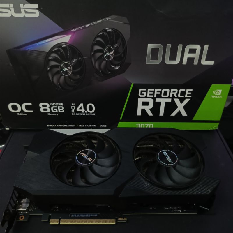 Jual ASUS DUAL RTX 3070 8GB // RTX3070 GDDR6 // VGA GAMING // GPU ...