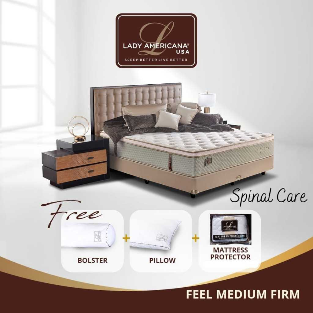 Jual Springbed Lady Americana Spinal Care Kasur Lady Americana Spinal