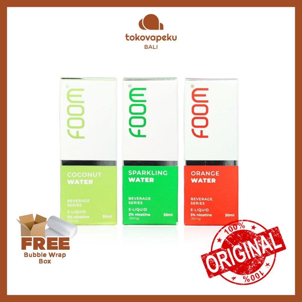 Jual FOOM BEVERAGE SERIES SALTNIC 30MG FOOM 30ML AUTHENTIC by FOOM ID ...