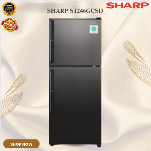 Jual SHARP KULKAS 2 PINTU SJ246GCSD 205L/SJ-246-GCSD/SJ-246GCSD/SJ 246 GCSD/SJ 246GCSD/SJ-246 ...