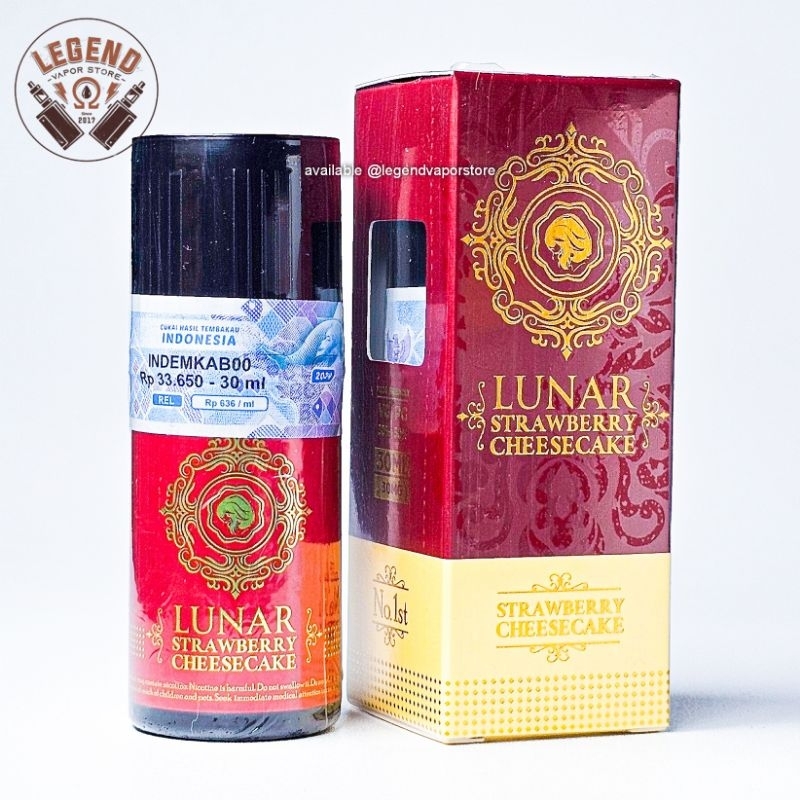 Jual SALT NIC - LIQUID LUNAR HEXOHM Strawberry Cheesecake 30ML 30MG ...
