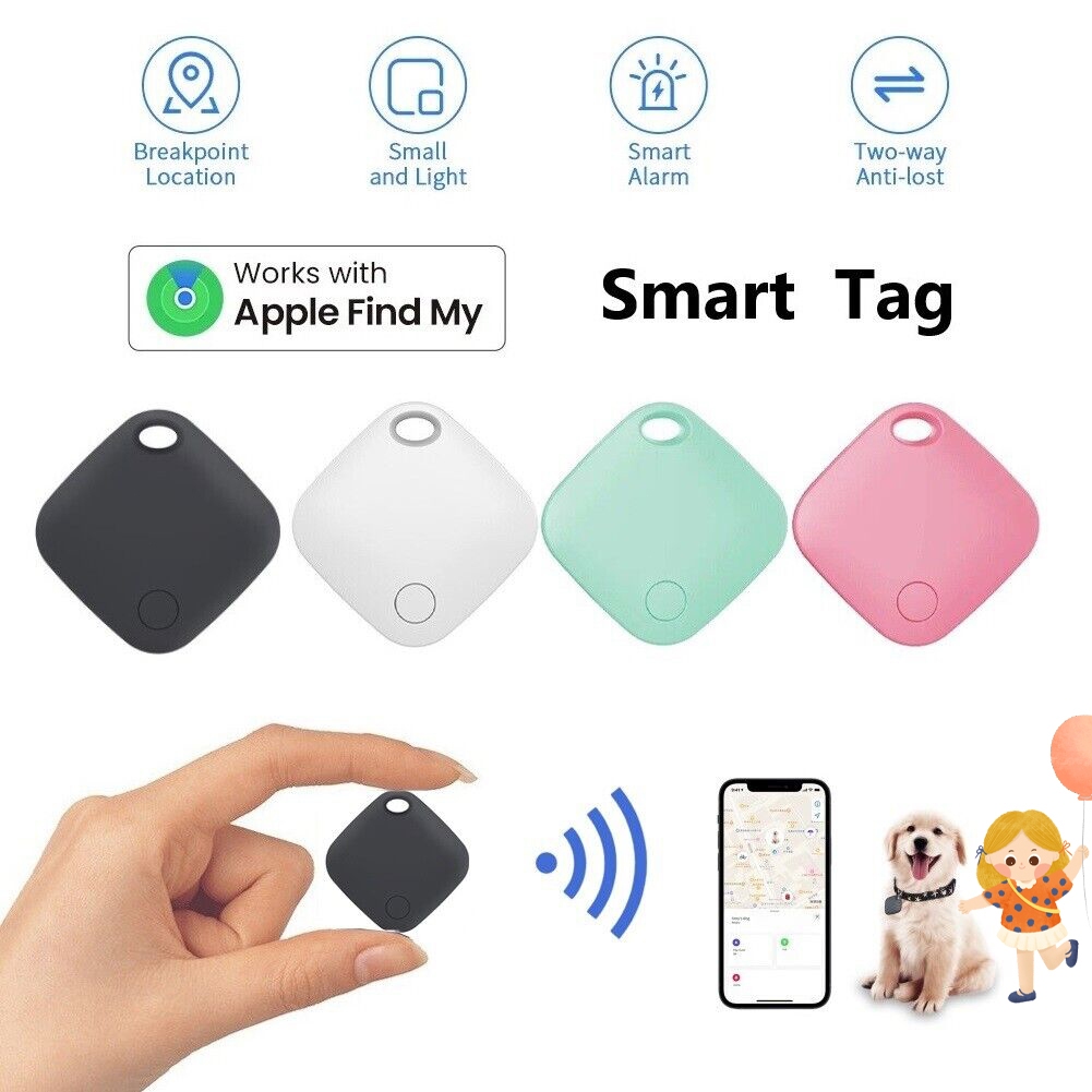 Jual IOS Smart Tag GPS Finder / Tracker / Find My - Midnight Smart Tag ...
