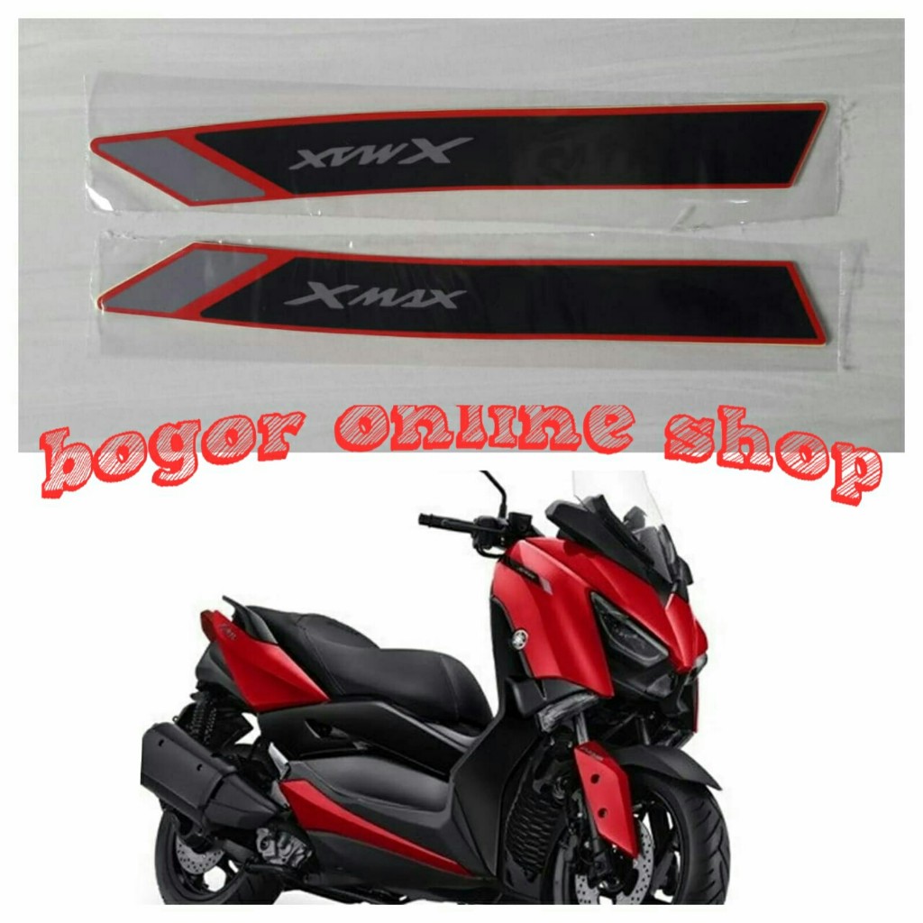 Jual STIKER STRIPING BODY MOTOR YAMAHA XMAX 250 2024 MERAH | Shopee ...