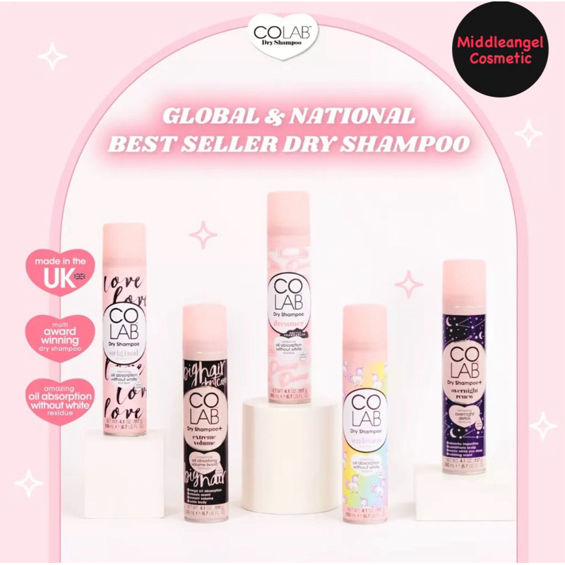 Jual COLAB dry shampoo | Shopee Indonesia