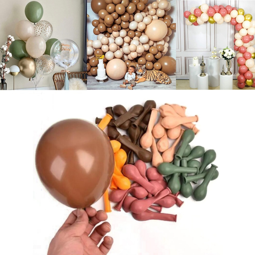 Jual MS.PARTY BALON LATEX RETRO MINI 5INCH / BALON VINTAGE MINI 5INCH ...