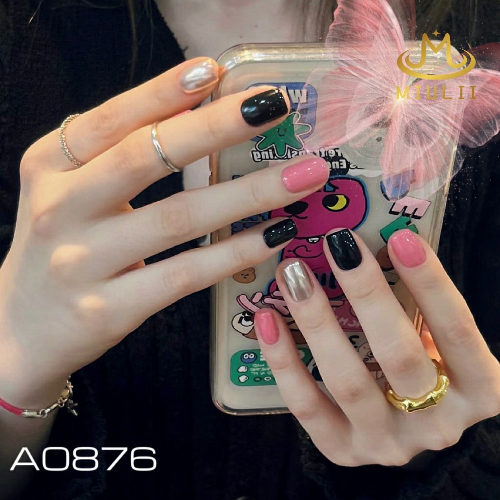 Jual KUKU PALSU Lem MIULII A0876 / 24PCS / 3D / NAIL ART / PREMIUM ...