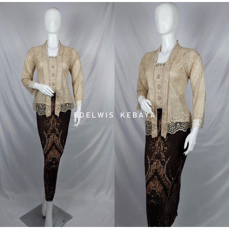 Jual Kebaya Kutu Baru / Tile Payet / Kebaya Modern / Kebaya wisuda / kebaya Tunik / Kebaya ...