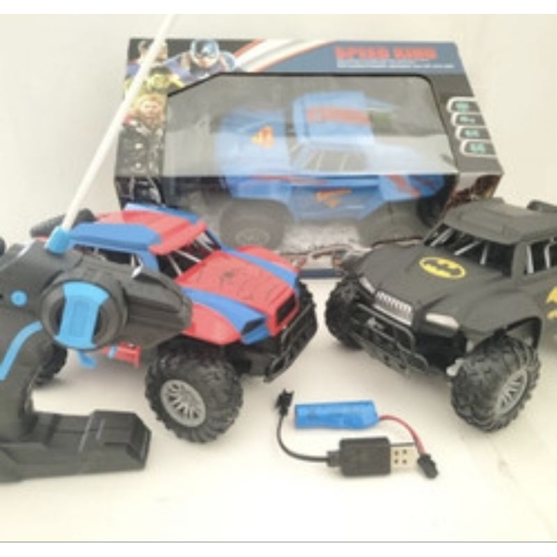 Jual MOBIL REMOTE CONTROL JEEP SUPERHERO MOBIL RC AVENGER JEEP | Shopee ...