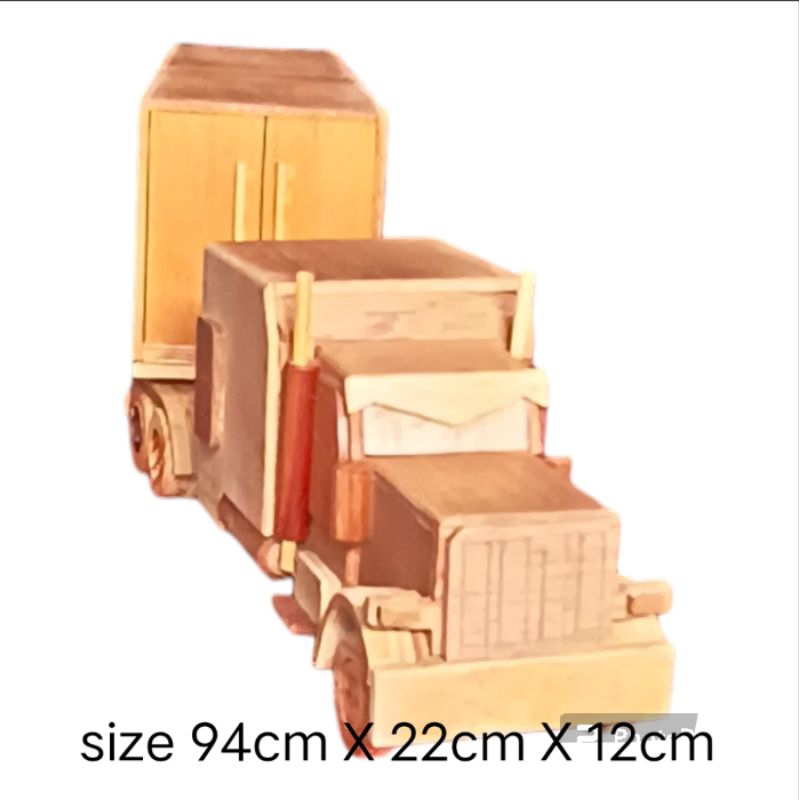 Jual Mobilan Kayu Peterbilt | Shopee Indonesia