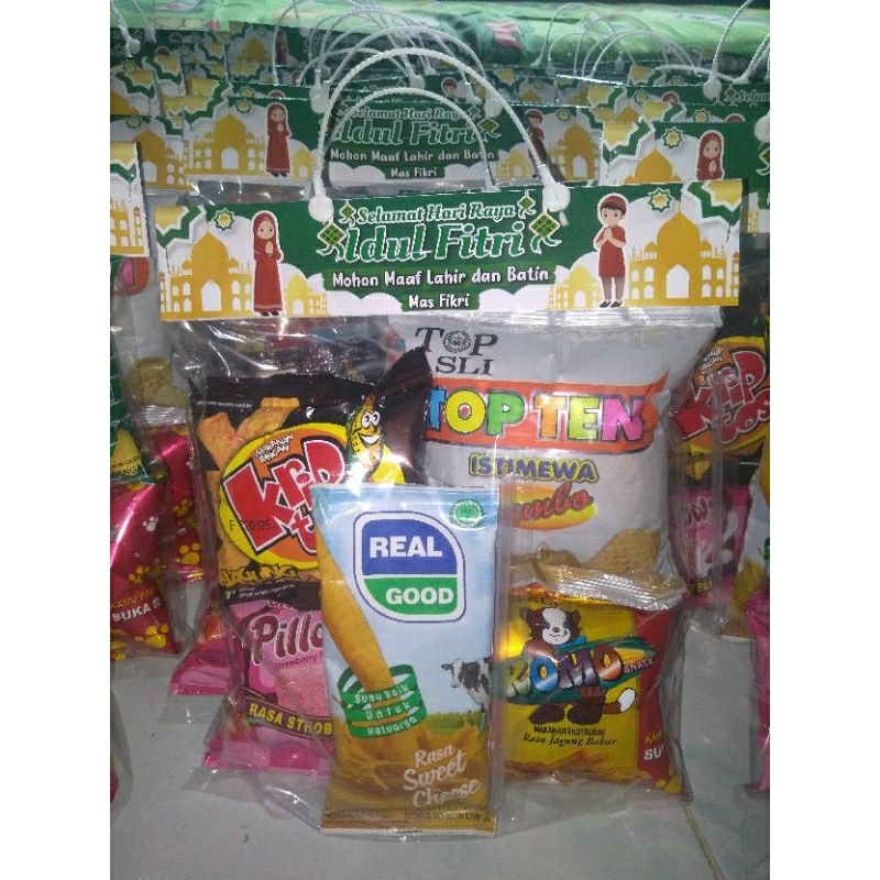 Jual Bingkisan snack lebaran / Bingkisan snack ulaang tahun anak ...