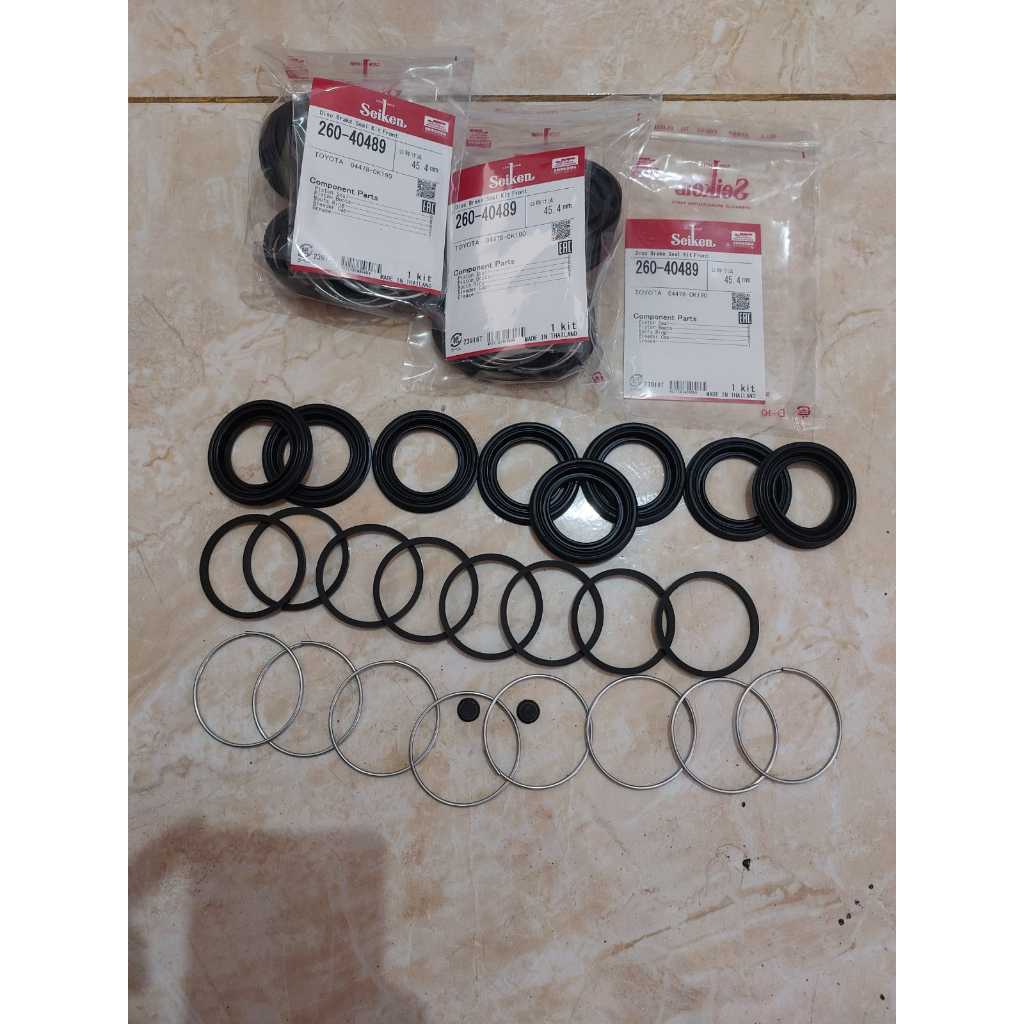 Jual CALIPER KIT SEAL KIT KARET REM CAKRAM DEPAN HILUX REVO FORTUNER VRZ | Shopee Indonesia