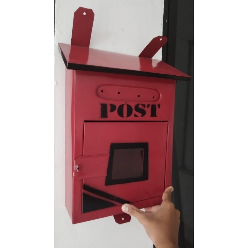 Jual Kotak Pos Tempel dinding Slim / Kotak surat, Kotak saran, Post ...