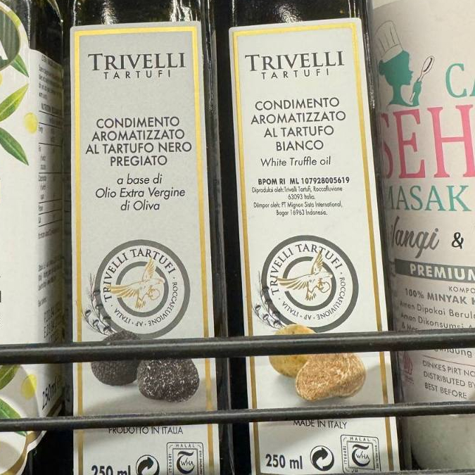 Jual Trivelli Tartufi Black Truffle Oil & White Truffle Oil import ...