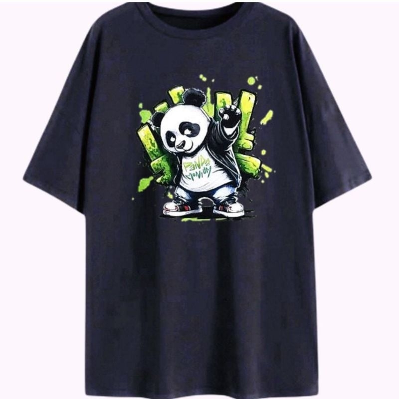 Jual ( COD ) KAOS JUMBO BIG SIZE XXXL LD 130 / PANDA / JUMBO / OVERSIZE ...