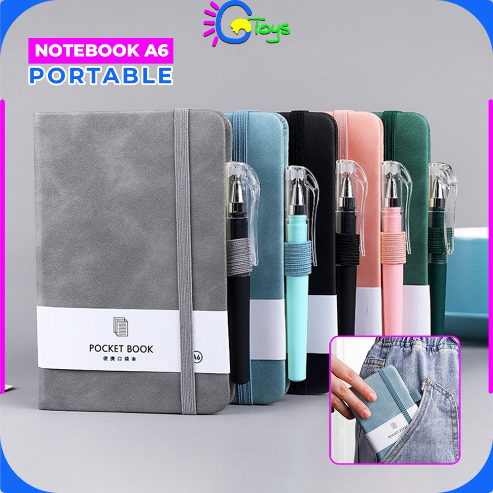 Jual CR-A92 Notebook A6 Portable Mini Pocket Book Buku Catatan Kecil ...