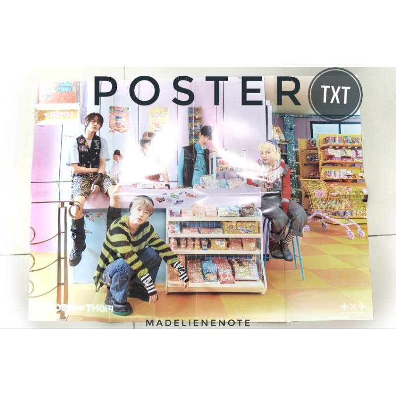 Jual Poster TXT Escape version (Fight Or Escape era) | Shopee Indonesia