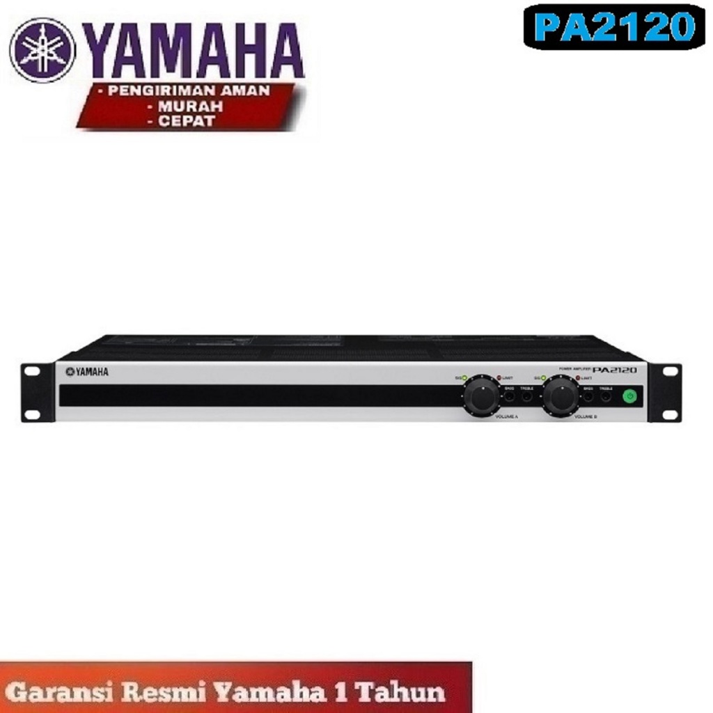 Jual Yamaha Power Amplifier PA2120 / PA 2120 / PA-2120 Original ...