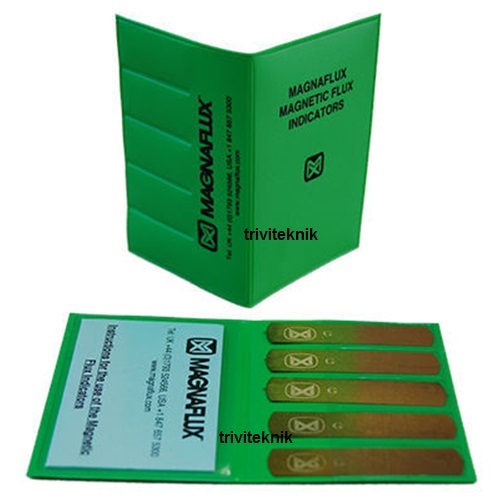 Jual magnetic flux indicator strip burma castrol magnaflux laminated ...