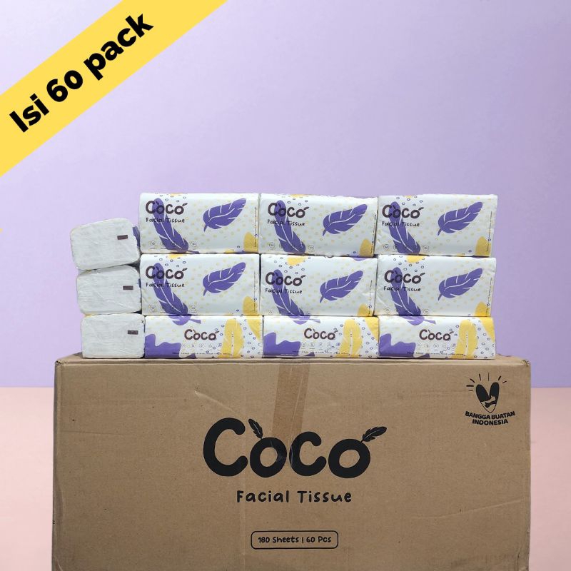 Jual Grizel tissue/ CoCo facial tissue/ 1 Dus | Shopee Indonesia