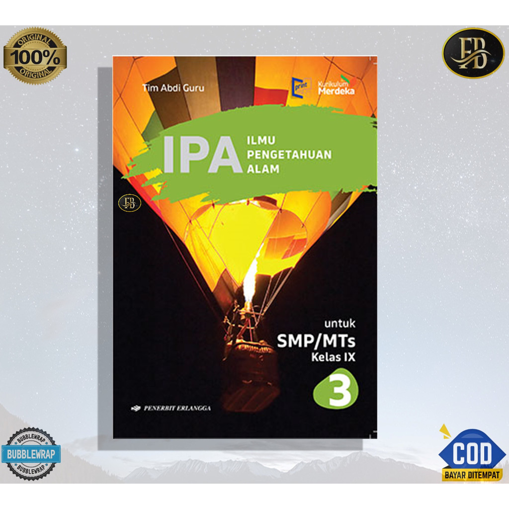 Jual [Penerbit erlangga] IPA Kelas 9 Kurikulum merdeka | Shopee Indonesia