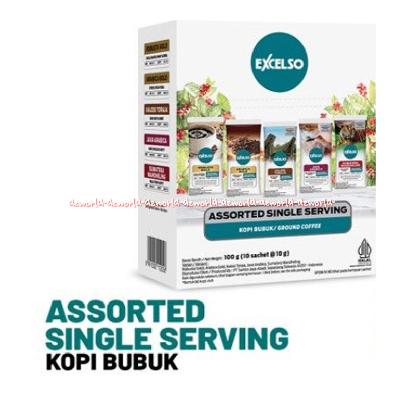 Jual Excelso 10sachet Assorted Single Serving Kopi Aneka Macam Kopi ...