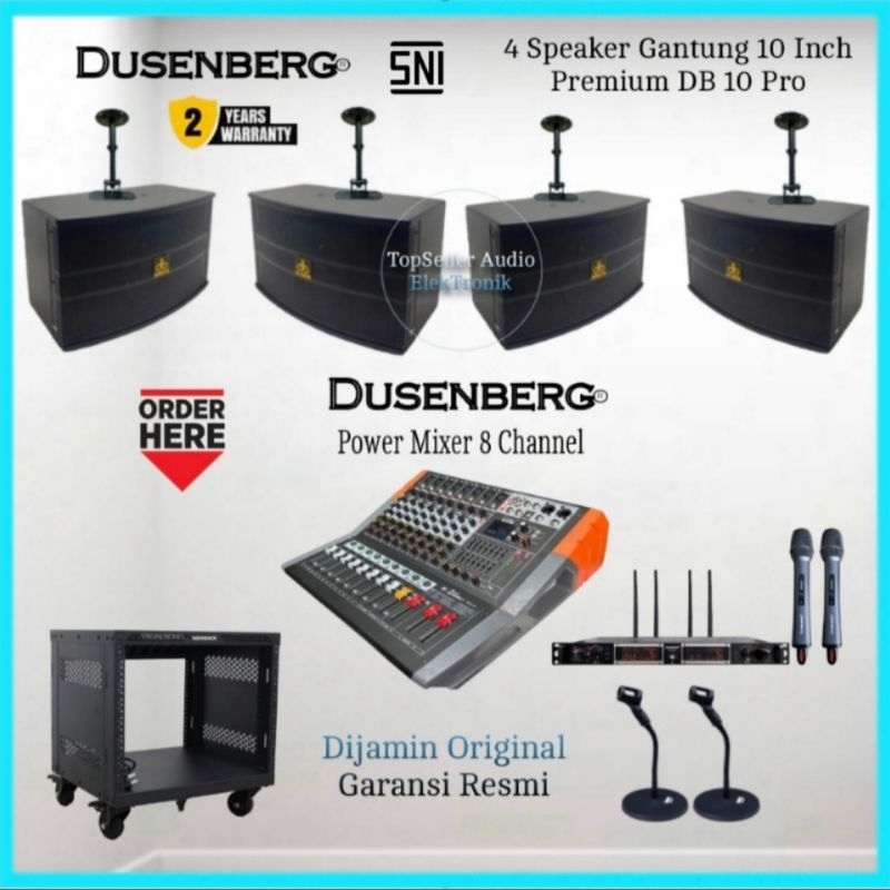 Jual Paket Sound System Dusenberg Meeting Untuk Aula Kantor Hotel Cafe ...