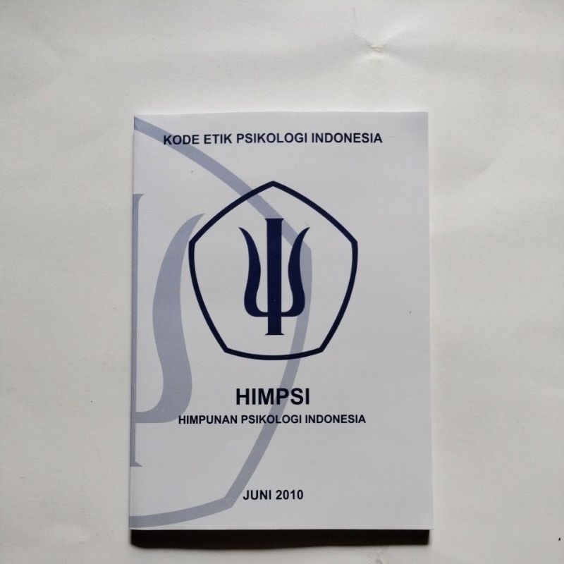 Jual Kode Etik Psikologi Indonesia - HIMPSI | Shopee Indonesia