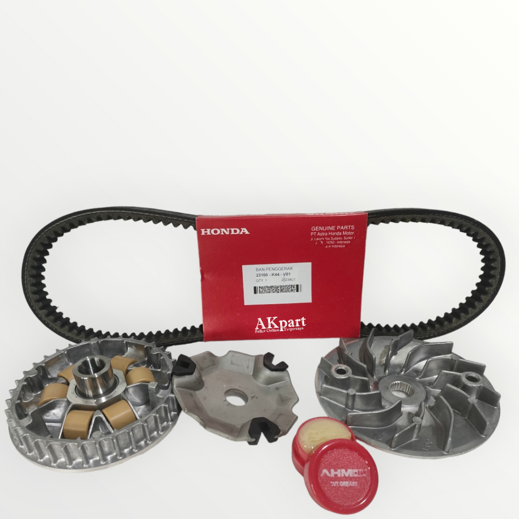 Jual Vanbelt V Belt only + Rumah Roller assy + Kipas Rumah Roller K44 Beat Pop Street Esp Spacy ...