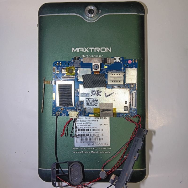 Jual MESIN TABLET MAXTRON GENIO ukuran 8in ram3/32 normaL copotan ...