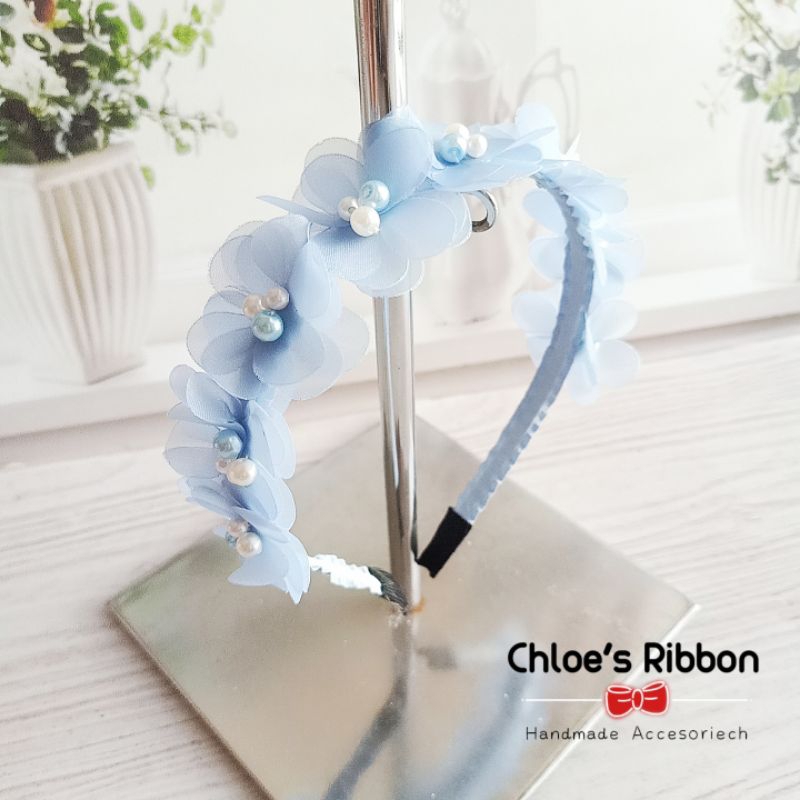 Jual Chloe's Ribbon | Handmade BANDO Premium FLOWERS Bando Korea Anak ...