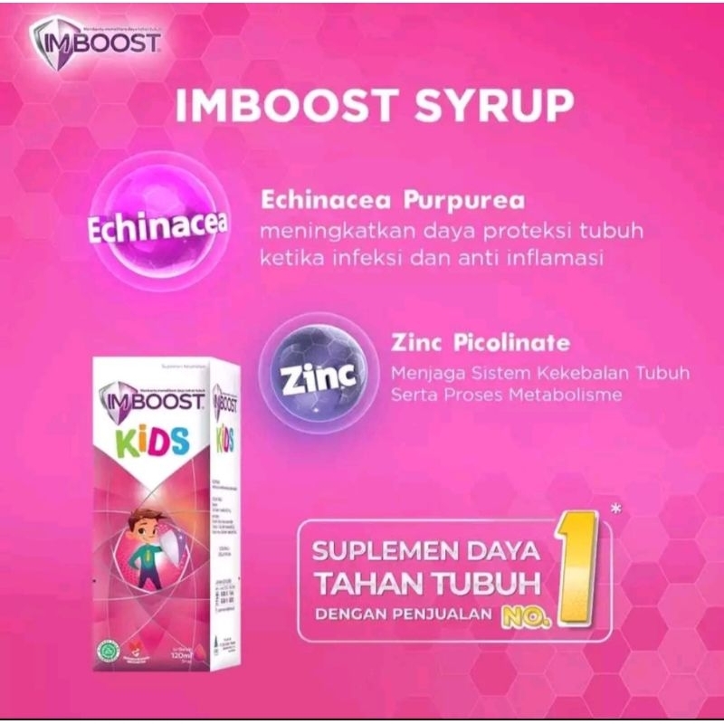 Jual imboost kids 120ml | Shopee Indonesia