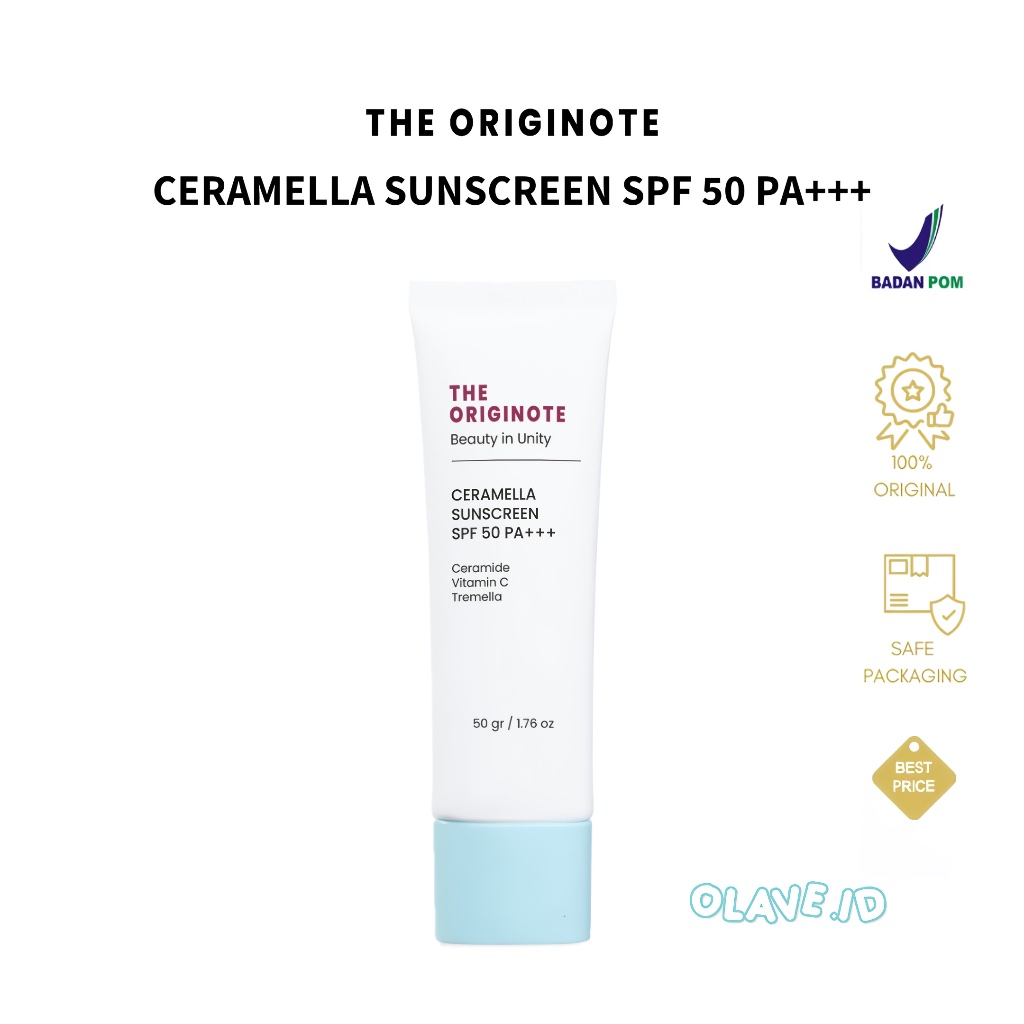 Jual The Originote Ceramella Sunscreen SPF 50 PA+++ | Shopee Indonesia