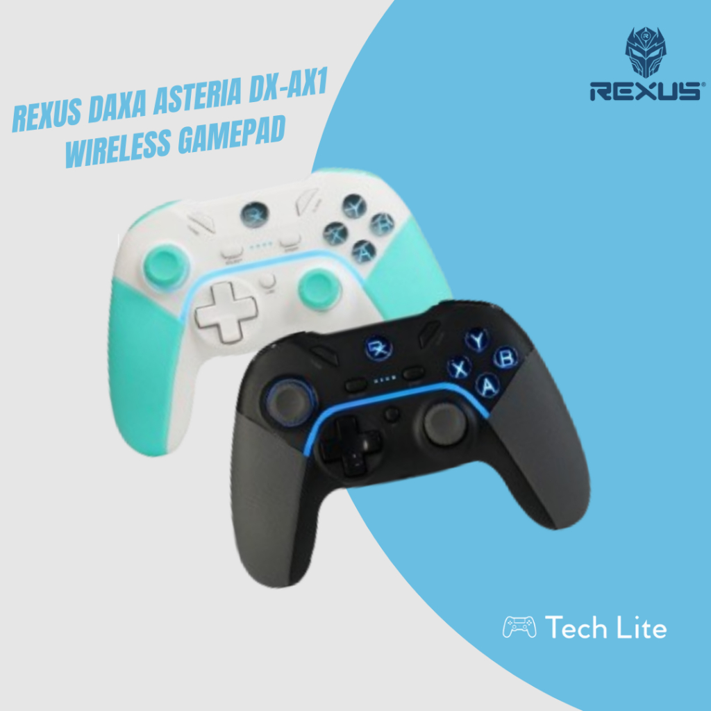 Jual Rexus Daxa Asteria V2 Gen 2 AX1 Wireless Gamepad Joystick | Shopee ...