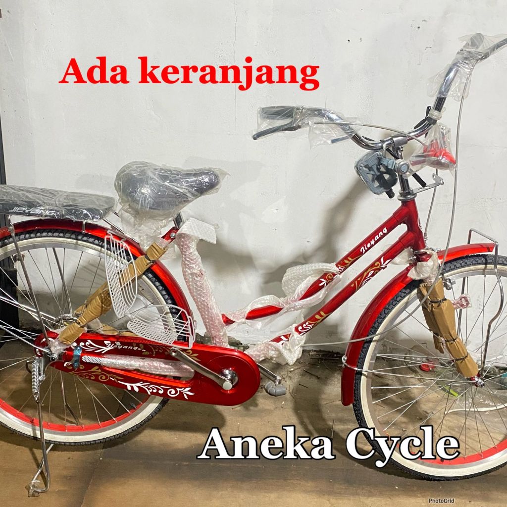 Jual Sepeda Mini Jieyang 26 Inch Keranjang | Shopee Indonesia