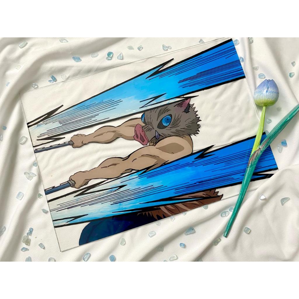 Jual Inosuke Hashibira Demon Slayer (Kimetsu No Yaiba) Akrilik Anime ...