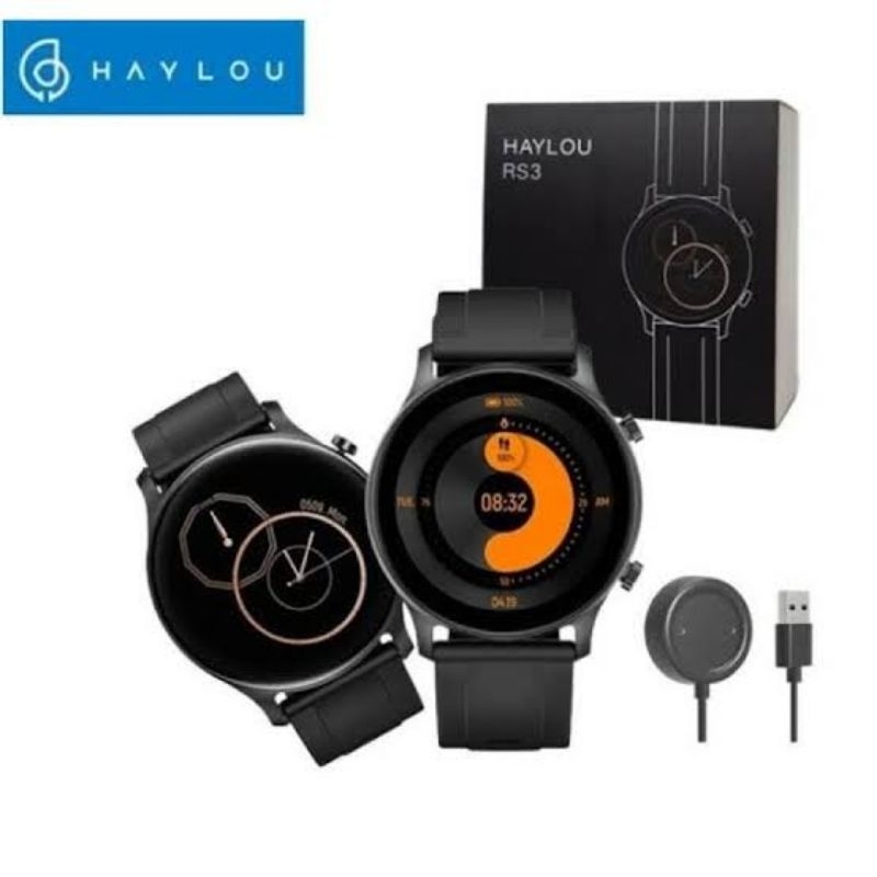 Jual NEW smartwatch haylou RS3 amoled bisa konek ios dan android ...