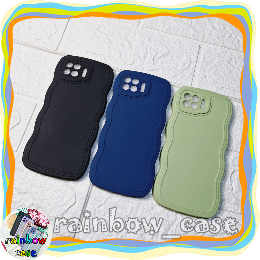 Jual OPPO RENO 4F / 4 LITE / F17 PRO / A93 4G CASE MACARON GELOMBANG ...