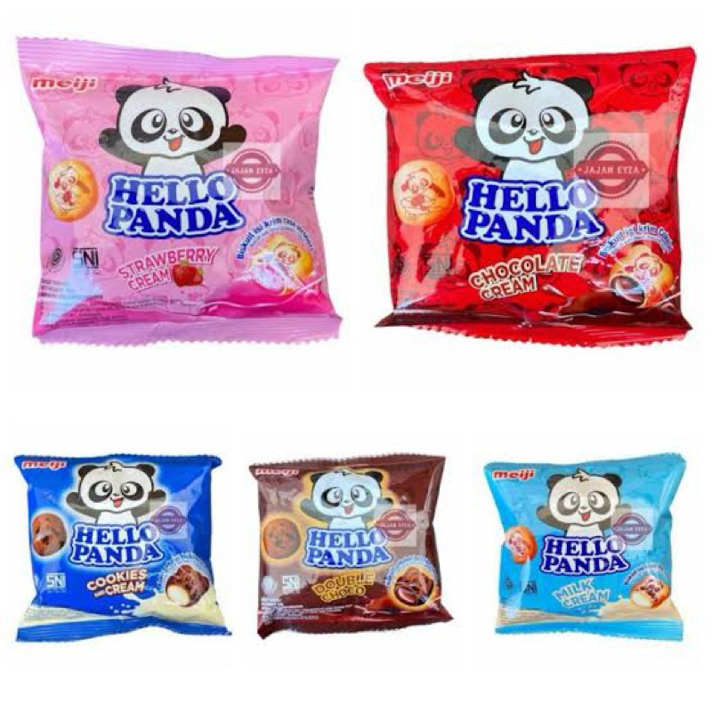 Jual Hello Panda Sachet isi 10pcs - biskuit - cemilan anak - jajan anak ...