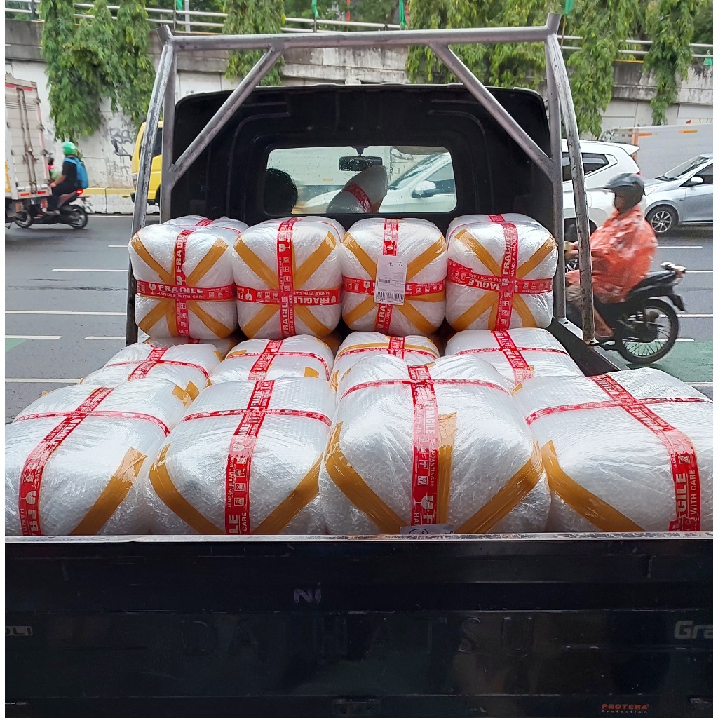 Jual Gabus Sterofoam Kayu Bubble Packaging tabung es | Shopee Indonesia