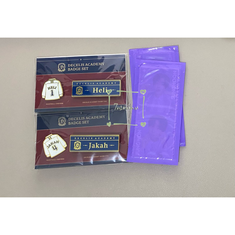 Jual Enhypen Dark Moon Pin Badge Set (NO BENEFIT) + free photostrip ...