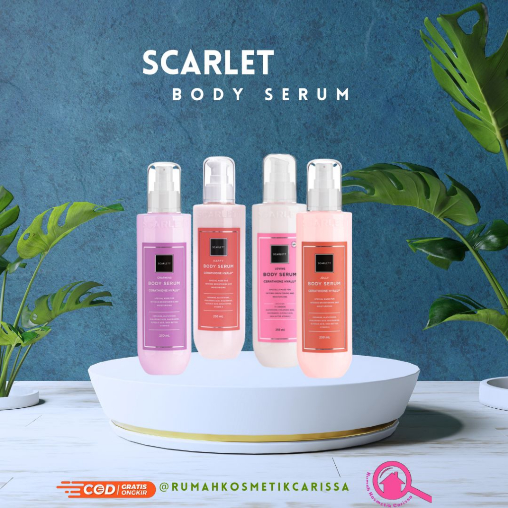 Jual Scarlett Whitening Body Serum 250ML \\ Scarlet Body Serum Original ...