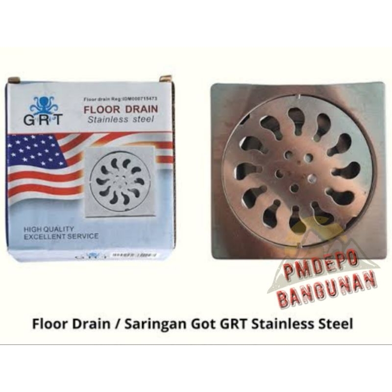 Jual Floor Drain Strainer / Saringan Got Stenlis WC Kamar Mandi ...