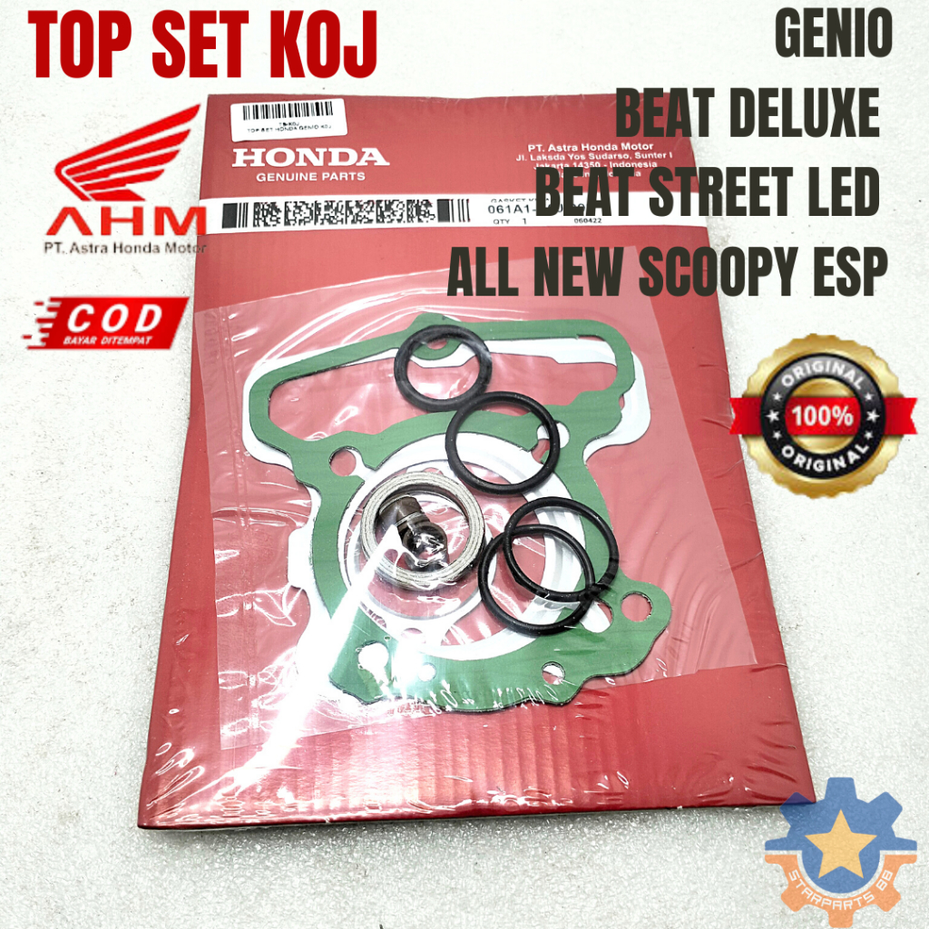 Jual PAKING TOP SET HONDA KOJ BEAT DELUXE GENIO BEAT STREET LED ALL NEW ...