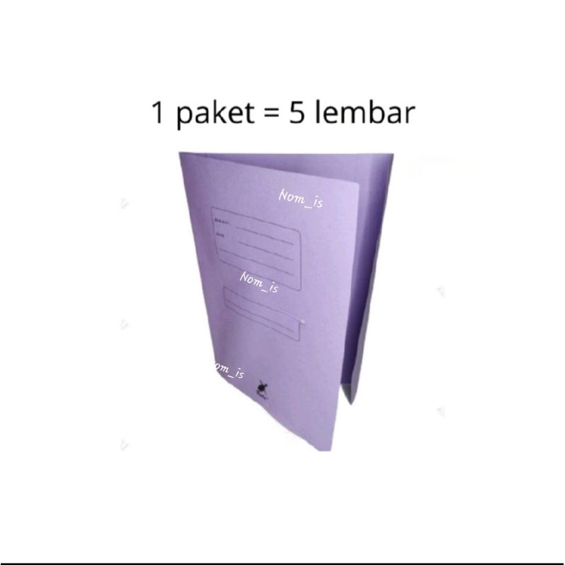 Jual Map Buffalo Biola Folio Ungu / Putih / Coklat / Pink / Orange / Biru Muda / Cream / Hijau ...