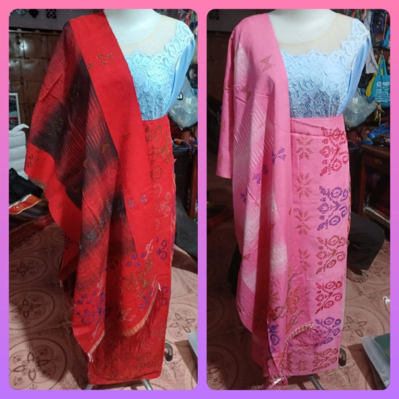 Jual SONGKET MEWAH FULL PAYET COCOK SUHUT SONGKET MOTIF ULOS BINTANG ...
