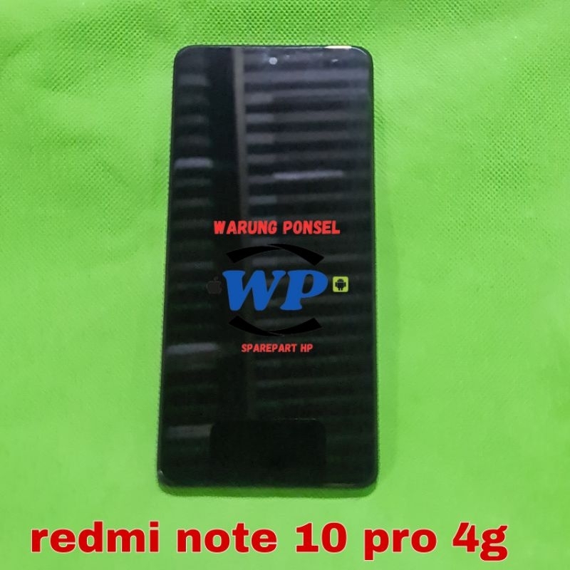 Jual LCD PLUS FRAME REDMI NOTE 10 PRO 4G COPOTAN NORMAL | Shopee Indonesia
